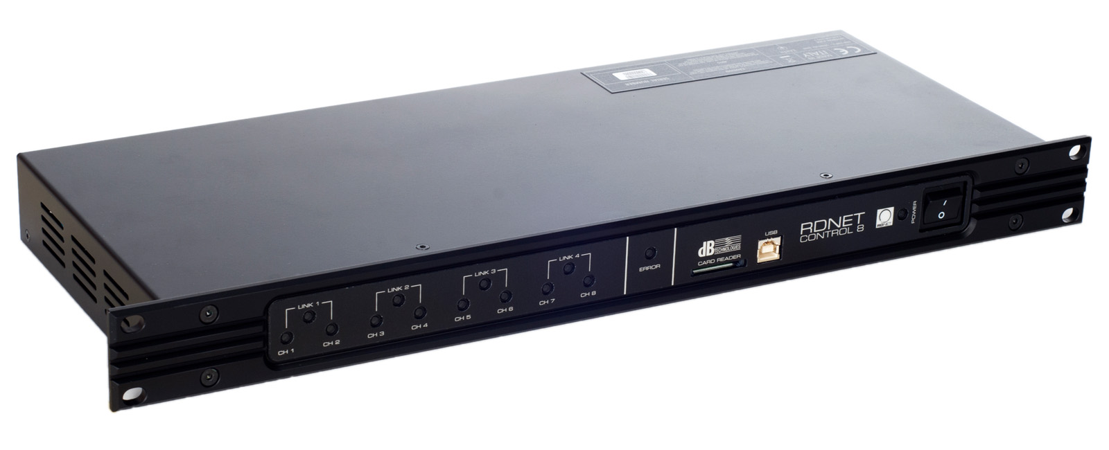 dBTechnologies RDNetコントロールインターフェース『RDNET CONTROL 8』を新発売 | ニュース詳細 ...